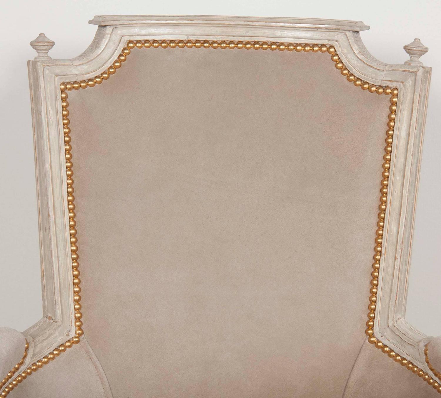 Pair of Louis XVI Style Chairs For Sale at 1stdibs