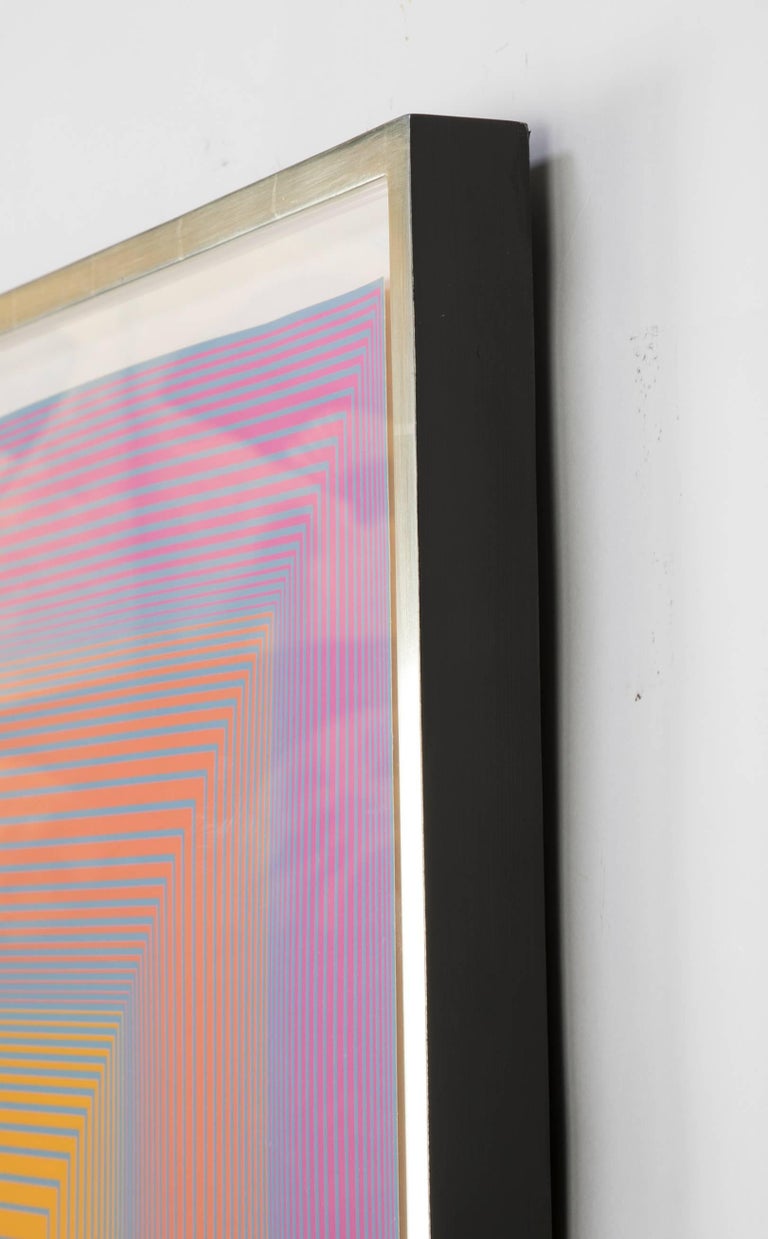 Color Screenprint on Paper by Richard Anuszkiewicz at 1stDibs