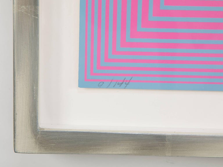 Color Screenprint on Paper by Richard Anuszkiewicz at 1stDibs