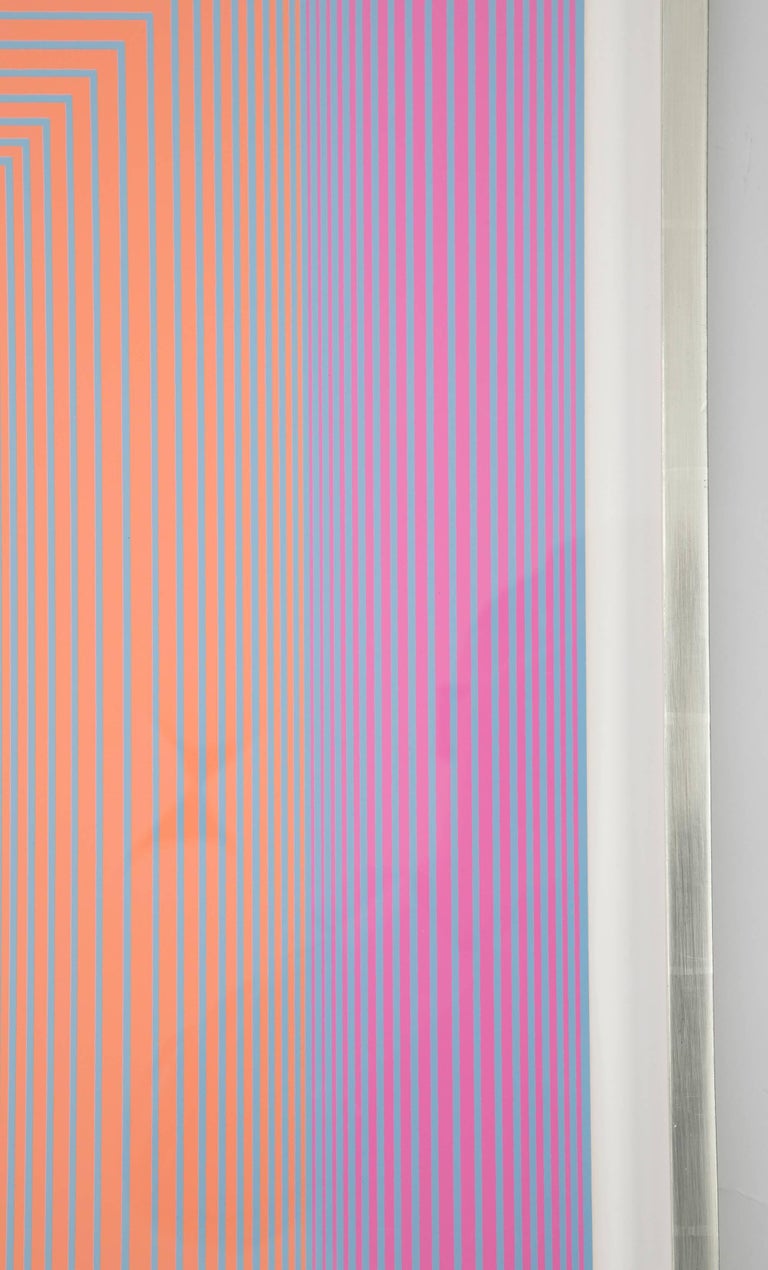 Color Screenprint on Paper by Richard Anuszkiewicz at 1stDibs