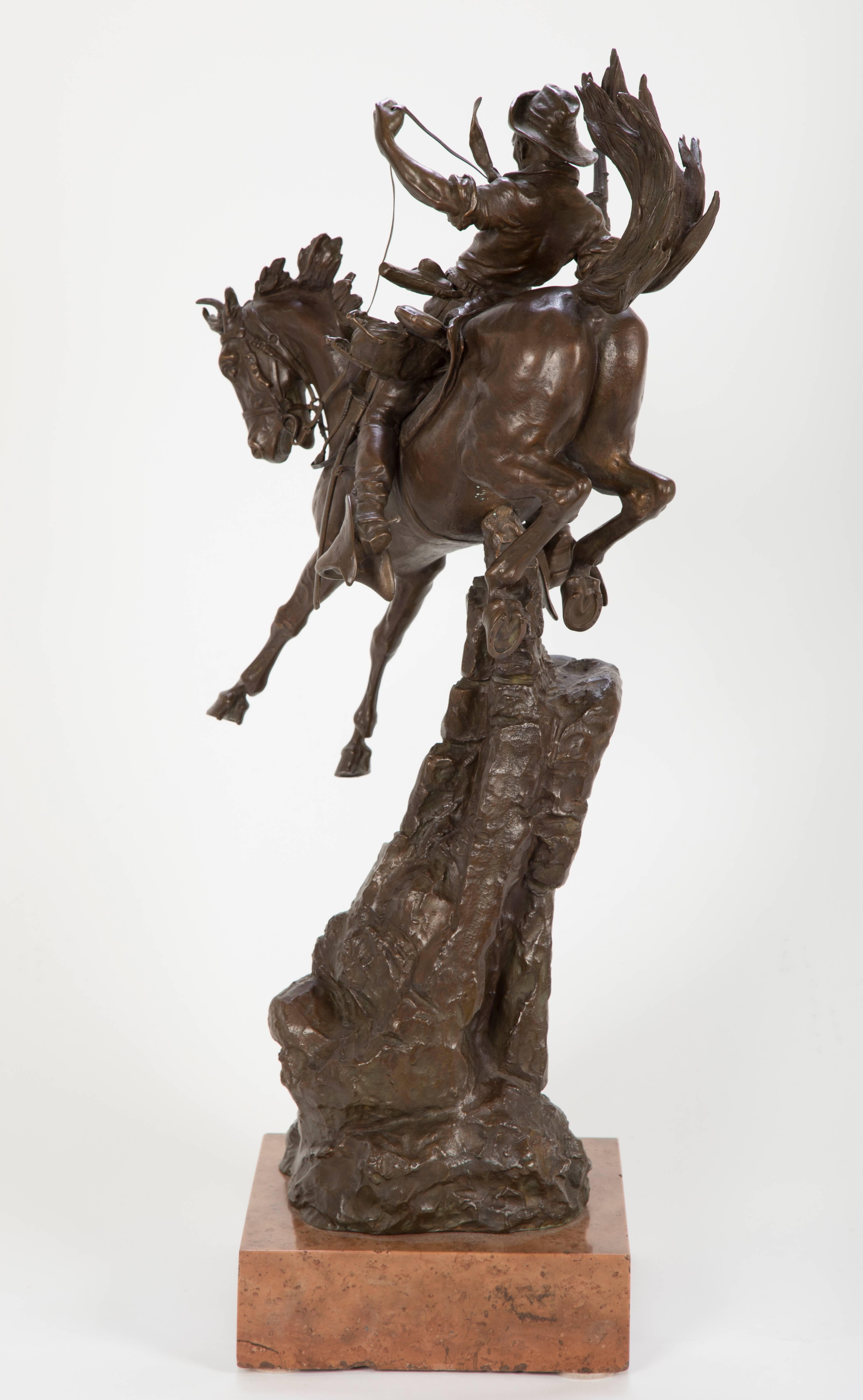 Austrian Bronze by Carl Kauba Titled "Scout" at 1stDibs | carl kauba ...