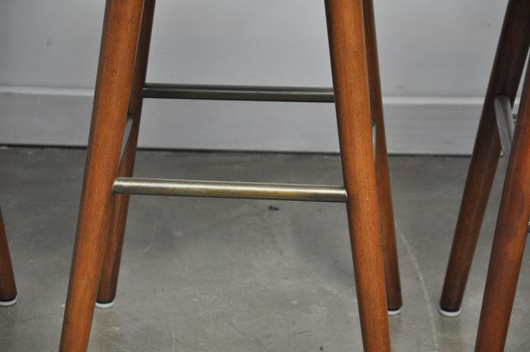 Dunbar Bar Stools by Edward Wormley at 1stDibs