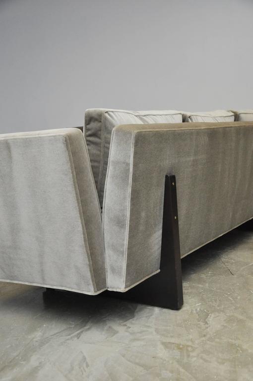Dunbar Open Arm Sofa with Bracket Backs by Edward Wormley at 1stDibs