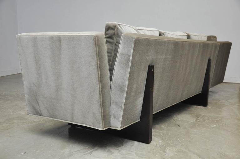 Dunbar Open Arm Sofa with Bracket Backs by Edward Wormley at 1stDibs