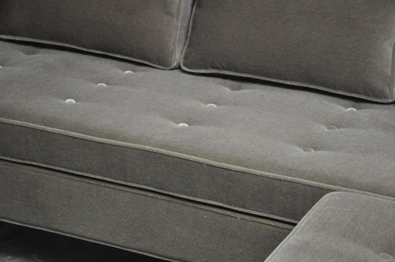 Dunbar Open Arm Sofa with Bracket Backs by Edward Wormley at 1stDibs