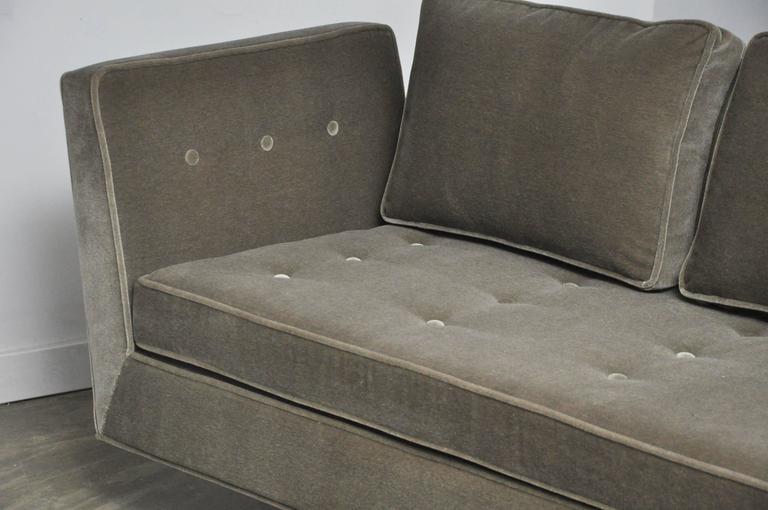 Dunbar Open Arm Sofa with Bracket Backs by Edward Wormley at 1stDibs