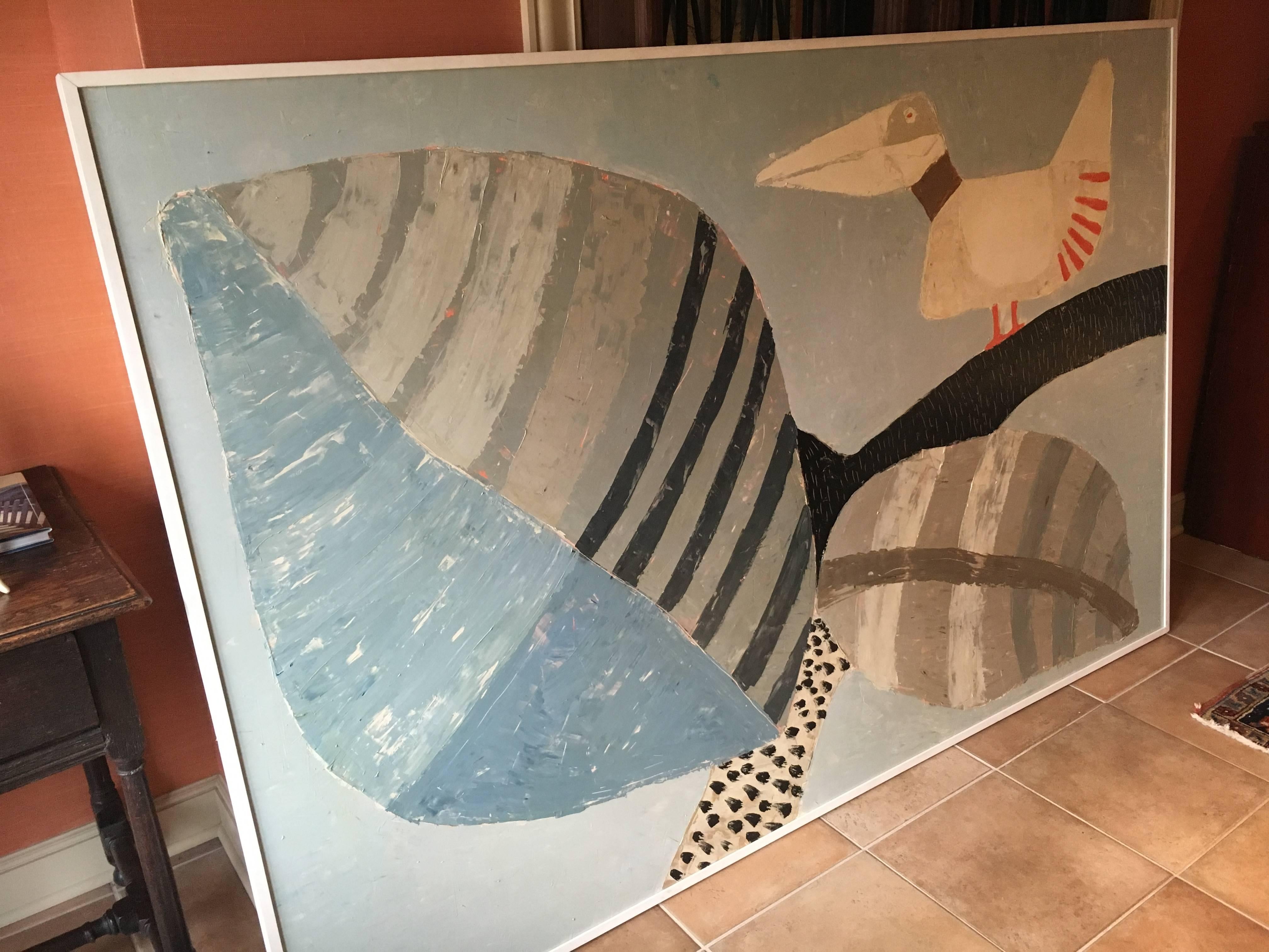 Huge Whimsical Contemporary Painting by Fiume at 1stDibs