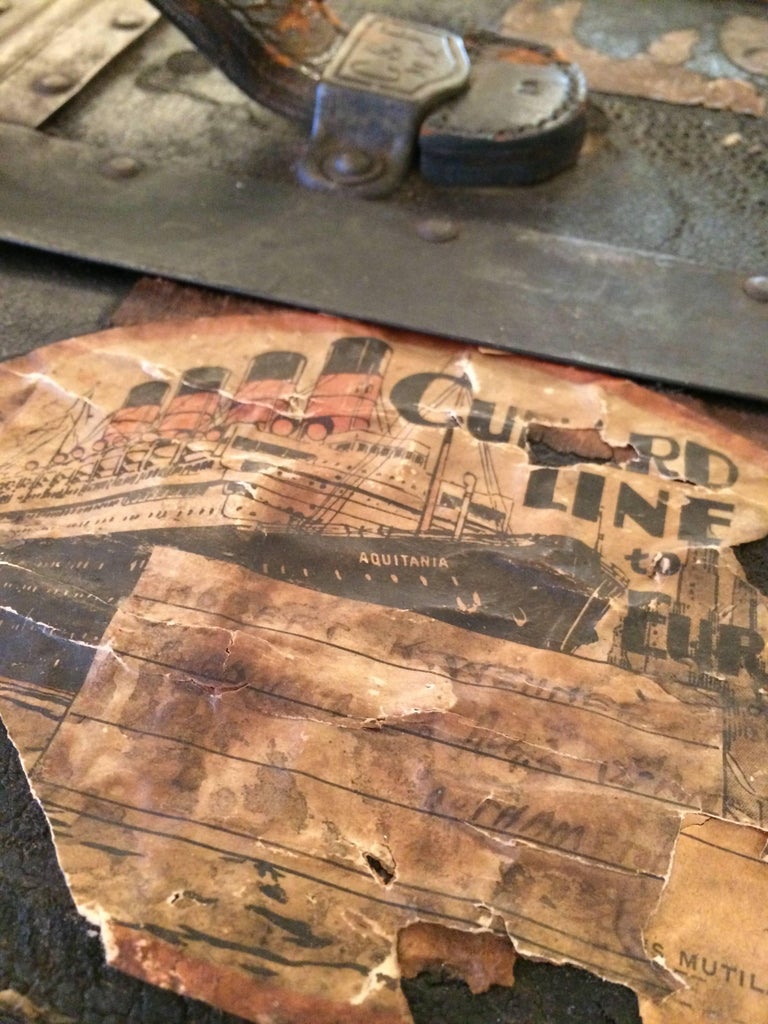 Incredible Crouch and Fitzgerald 19th Century, Trunk Coffee Table at ...