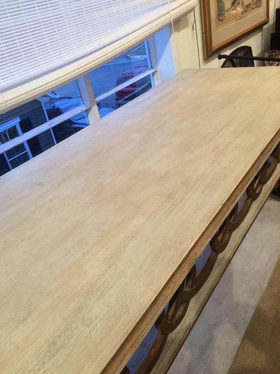 Niermann Weeks "Baltic" Scandinavian Inspired Painted Wood Console at 1stDibs