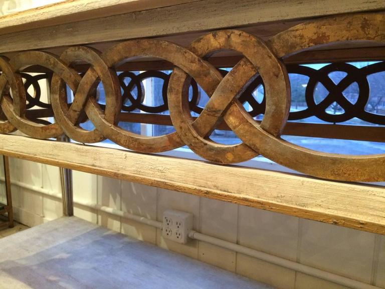 Niermann Weeks "Baltic" Scandinavian Inspired Painted Wood Console at 1stDibs