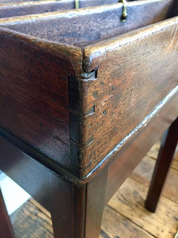Antique Cutlery Box on Custom Stand Side Table at 1stDibs | customized ...