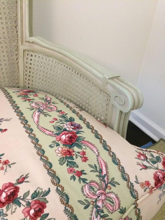 Superlatively Pretty Louis XVI Caned and Painted Bergere Chair For Sale ...