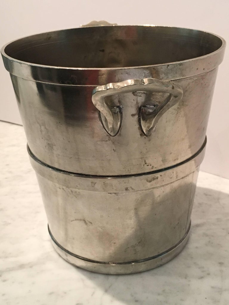 Iconic Plaza Hotel Silver Ice Bucket at 1stDibs