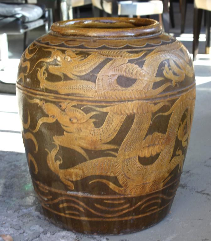 Vintage Chinese Dragon Jug at 1stDibs