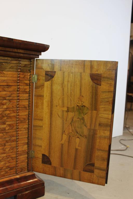 Rare Coin Collector's Cabinet 129 Lined Coin Drawers For Sale at ...