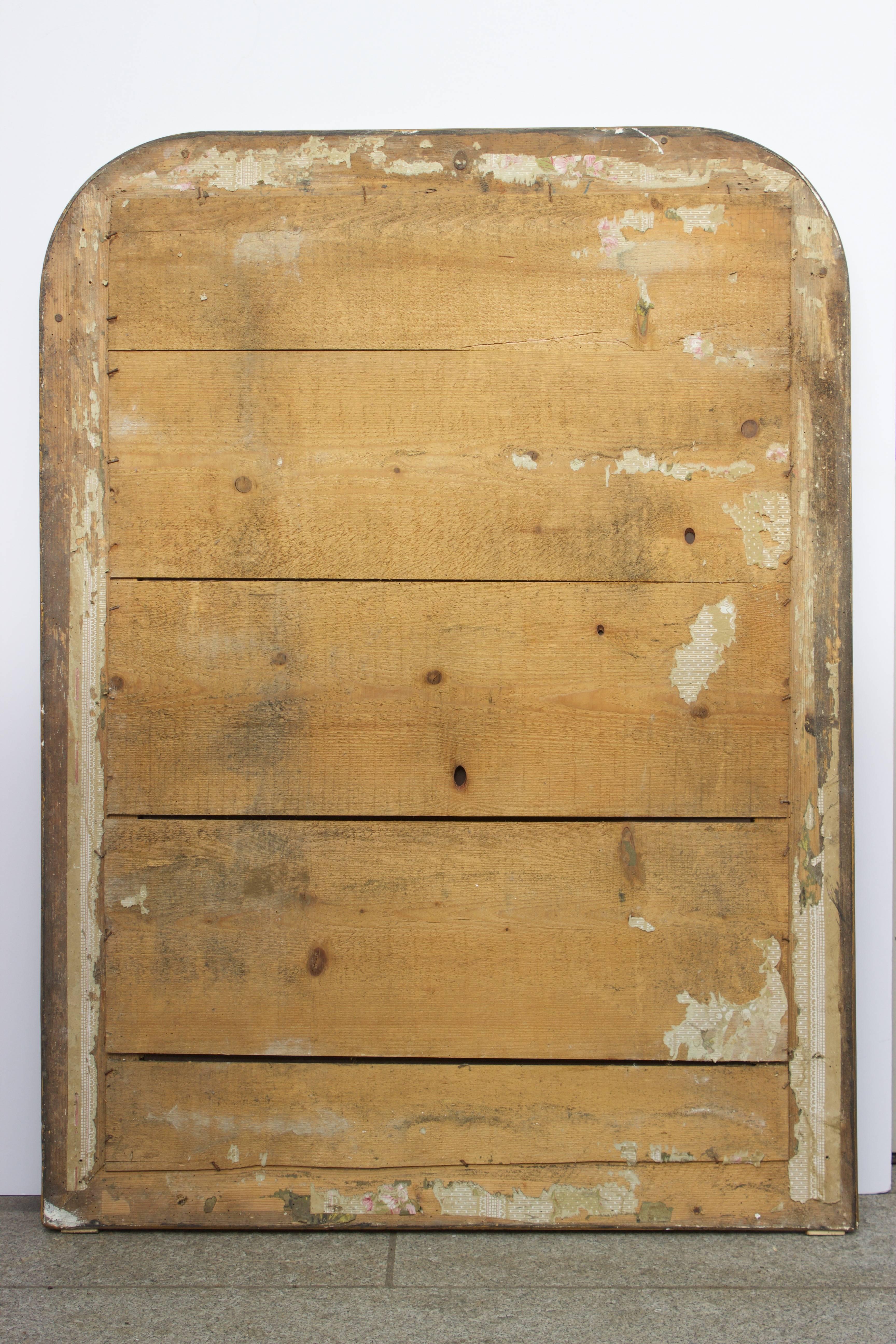 French Louis Philippe Silvered Mirror at 1stDibs
