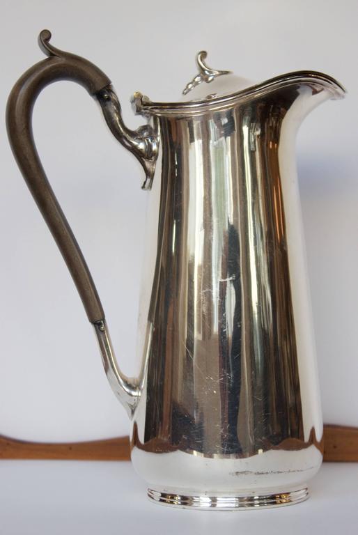 Antique English Hot Chocolate or Coffee Pot For Sale at 1stDibs