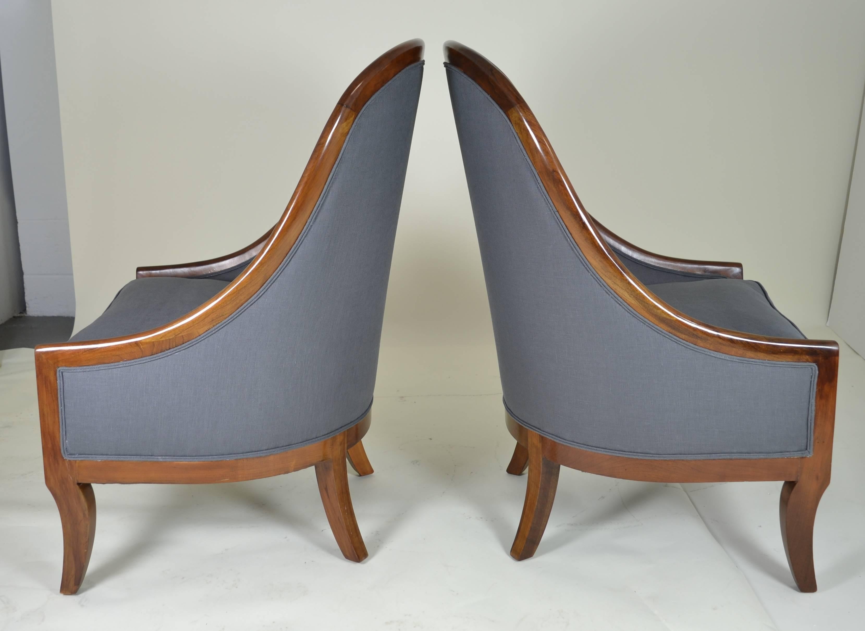 Spoon Back Chairs by Baker Furniture at 1stDibs