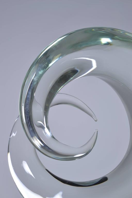 Signed Seguso Murano Glass Sculpture at 1stDibs | seguso murano signature