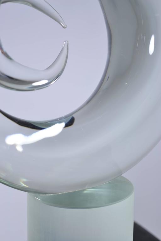 Signed Seguso Murano Glass Sculpture at 1stDibs | seguso murano signature