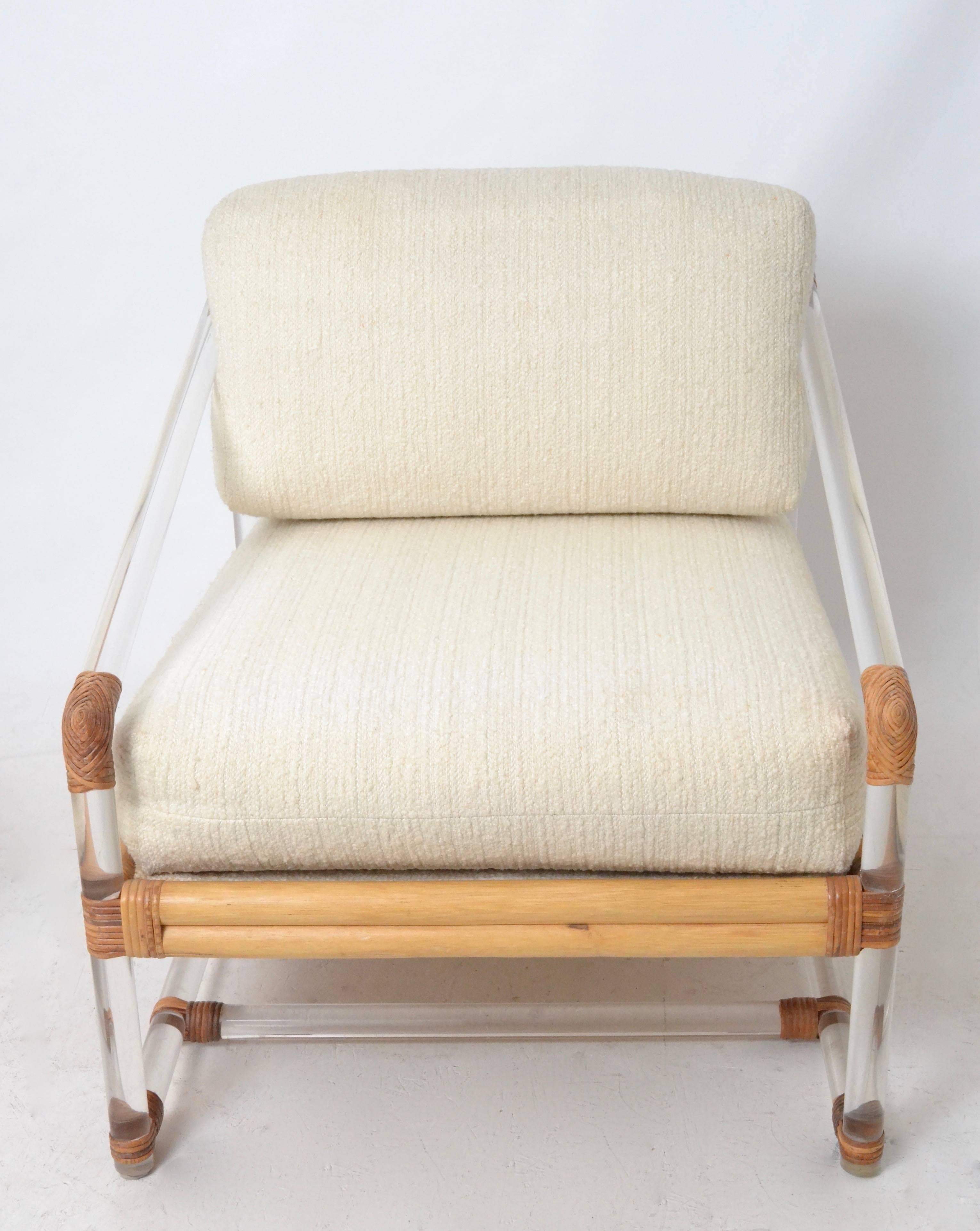 Pair of Ficks Reed Armchairs at 1stDibs