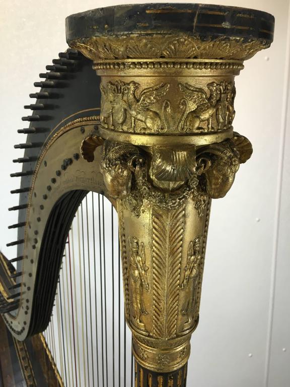 Antique Sebastian Erard Concert Harp at 1stDibs