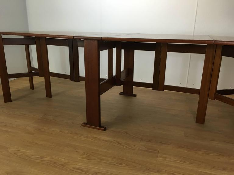 Large Bruno Mathsson Collapsible Banquet Dining Table at 1stDibs