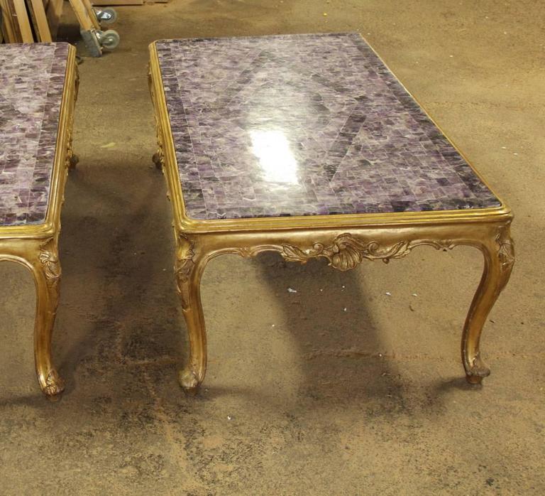 Rare Pair of English Blue John (Derbyshire Spar) Flourite Crystal ...