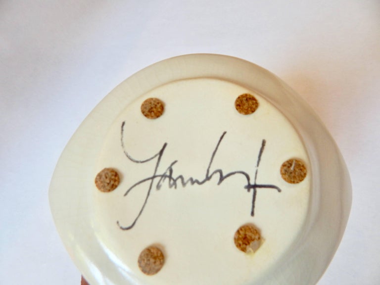 Michael Lambert Sculptural Glazed Ceramic For Sale at 1stdibs