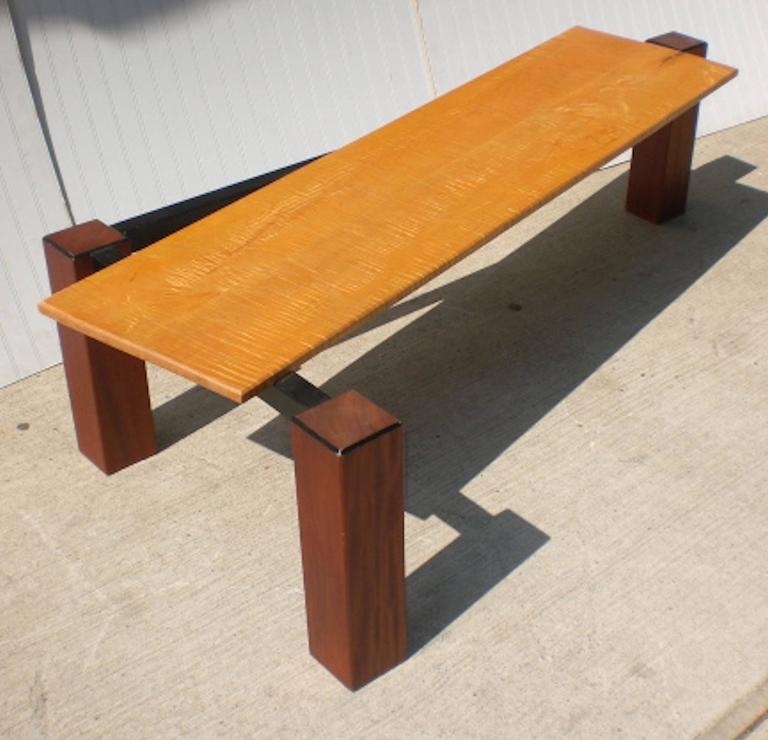 Abstract Style Bench For Sale at 1stDibs