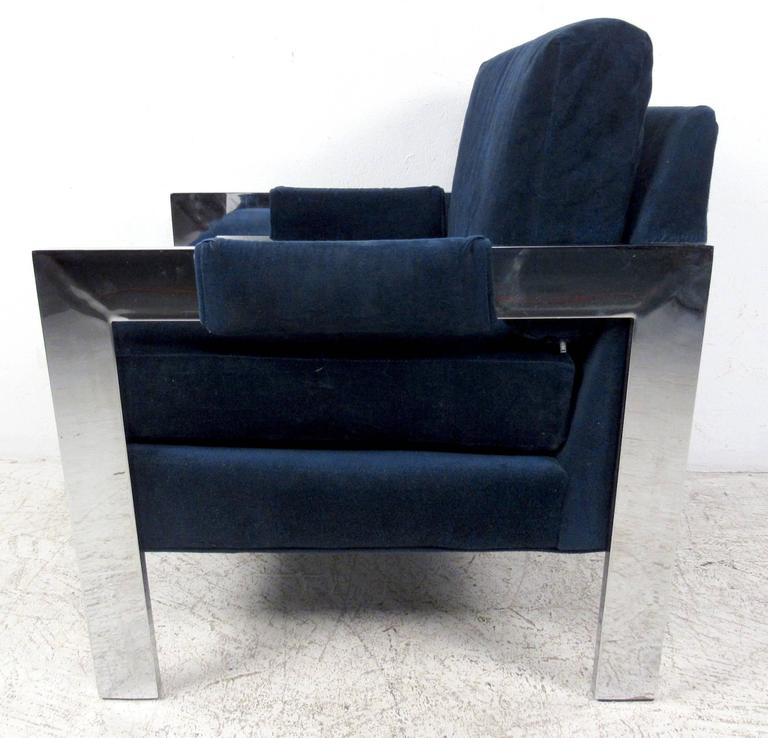 Vintage Modern Lounge Chair by Rowe For Sale at 1stDibs