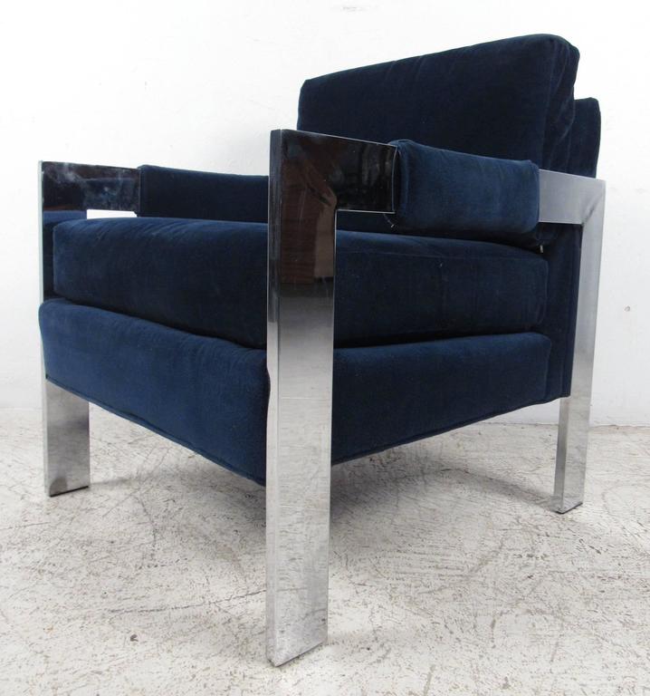 Vintage Modern Lounge Chair by Rowe For Sale at 1stDibs