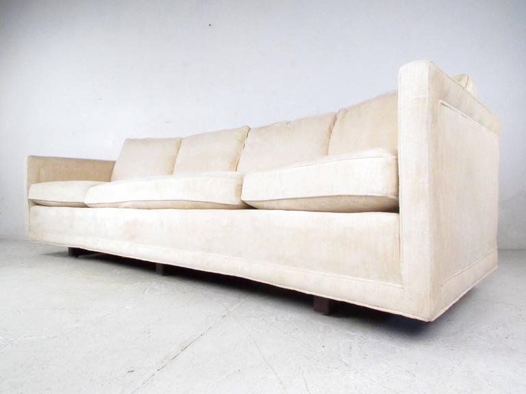 Vintage Modern Four Seat Sofa by Erwin Lambeth for John Stuart at ...