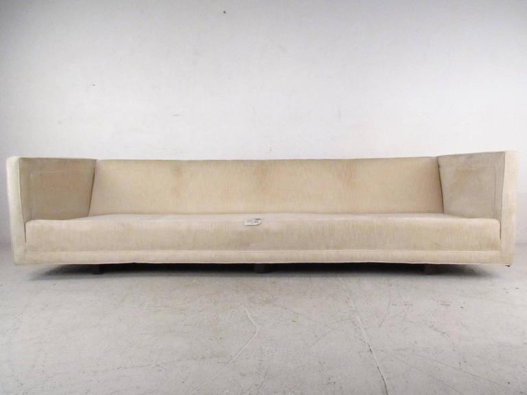 Vintage Modern Four Seat Sofa by Erwin Lambeth for John Stuart at ...