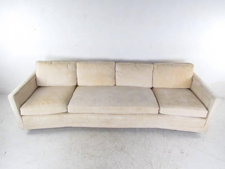 Vintage Modern Four Seat Sofa by Erwin Lambeth for John Stuart at ...