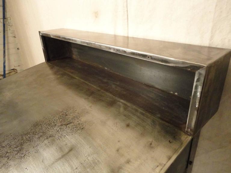 Refinished Industrial Factory Slant Desk For Sale at 1stDibs ...