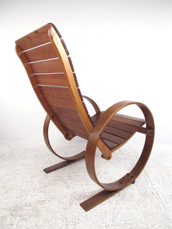 Vintage Studio Made Rocking Chair For Sale at 1stDibs