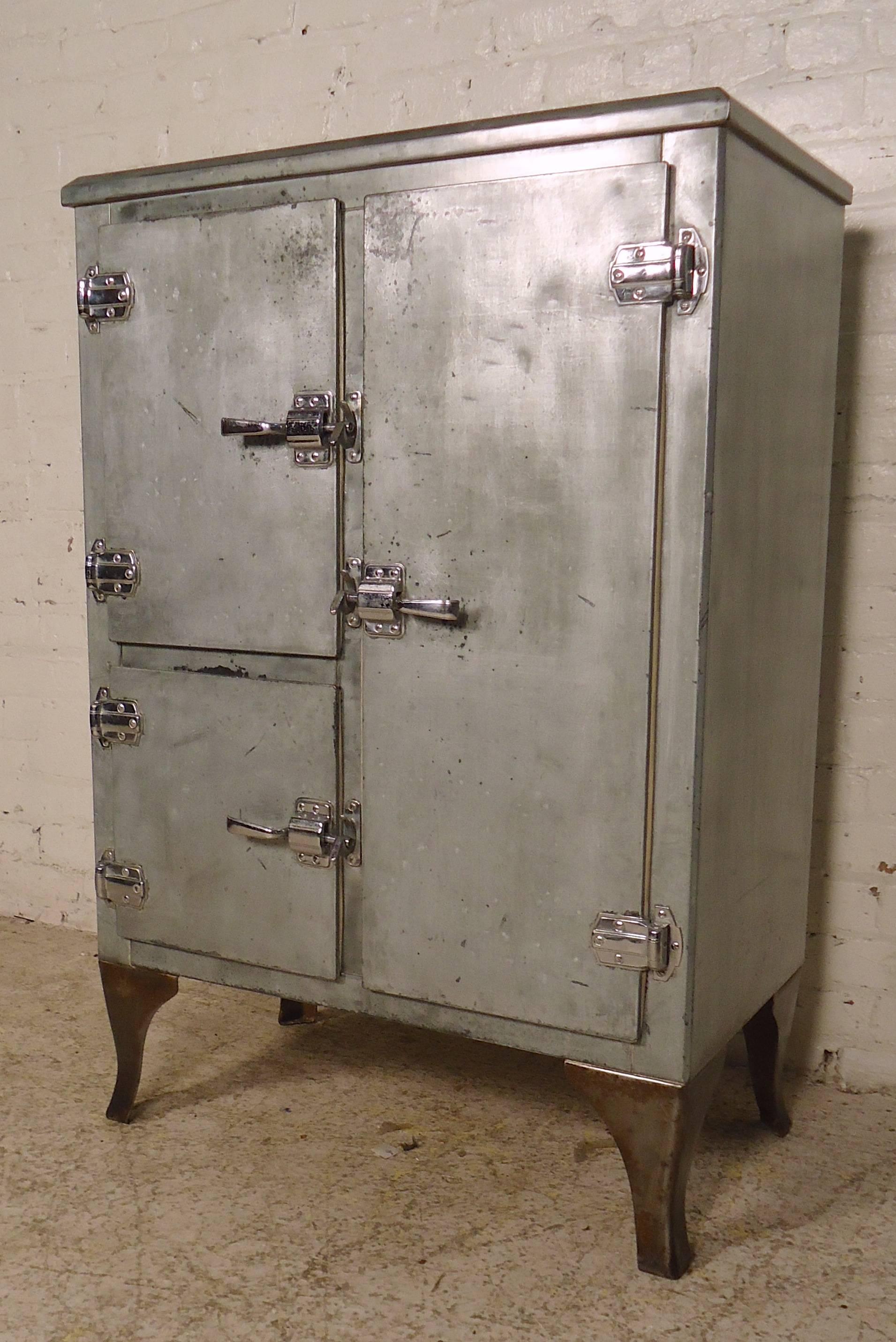 Rare Ice Box, Refinished at 1stDibs