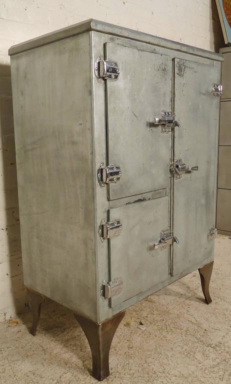 Rare Ice Box, Refinished at 1stDibs