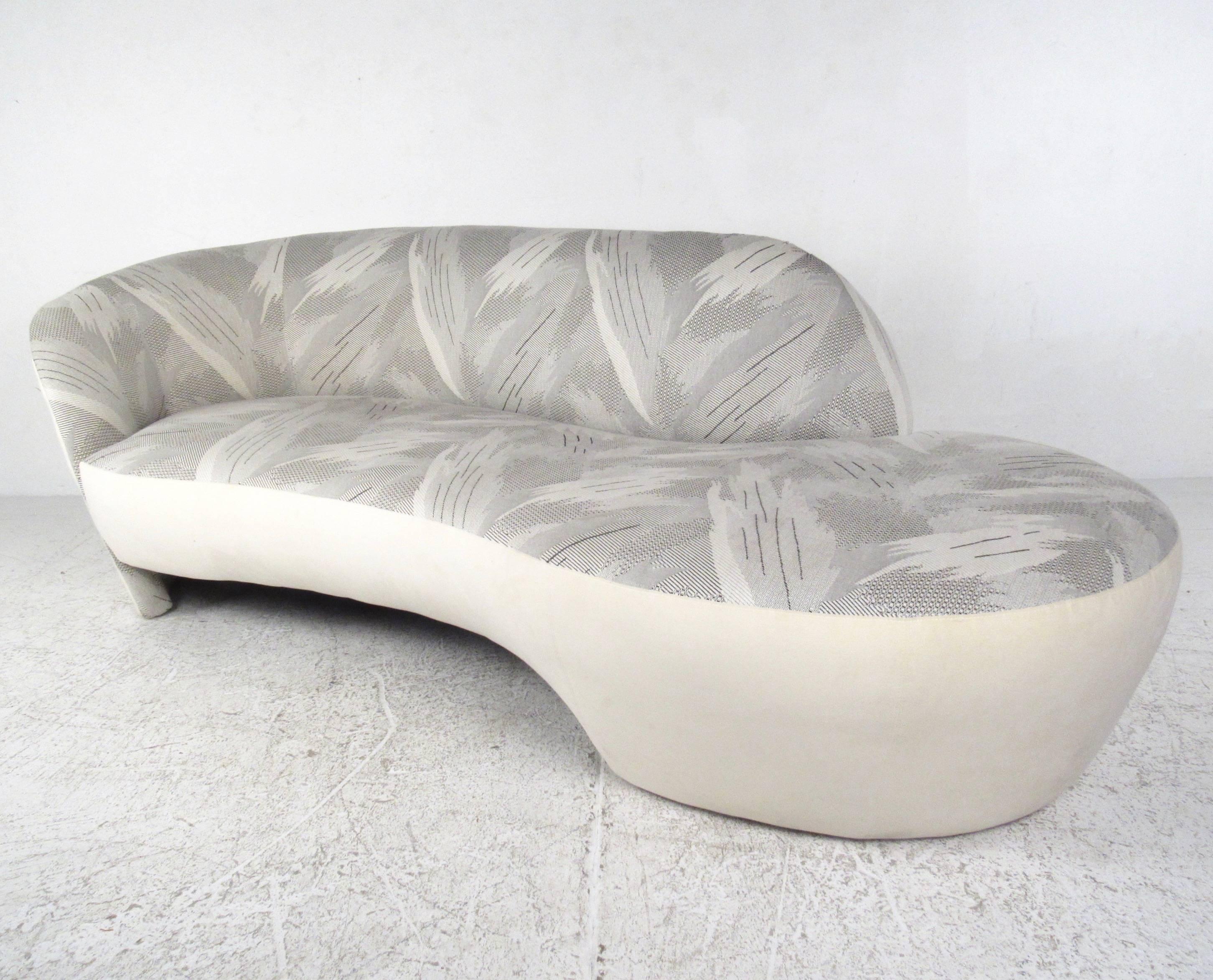 Contemporary Modern Sculptural Sofa For Sale at 1stDibs | one arm sofa ...