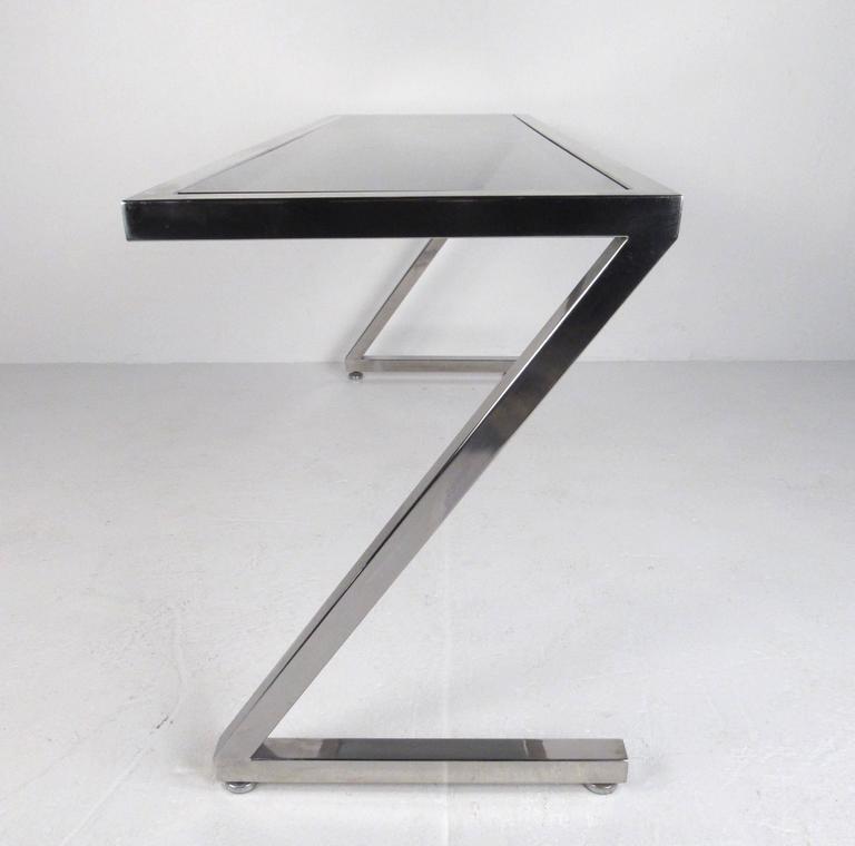 Contemporary Modern Cantilever Z-Frame Console Table For Sale at ...