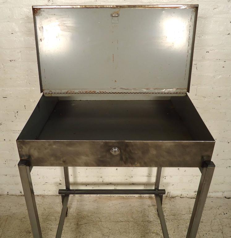 Industrial Metal Mobile Podium or Hostess Stand at 1stDibs | industrial ...