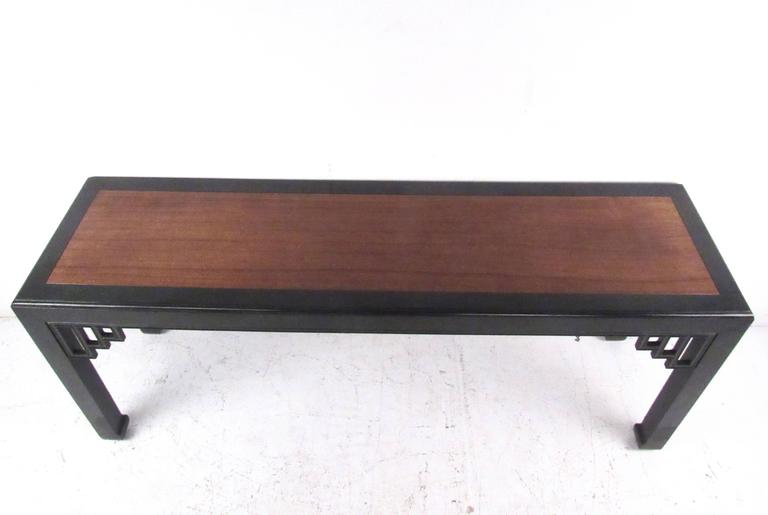 Contemporary Modern Decorator's Console Table by Henredon at 1stDibs