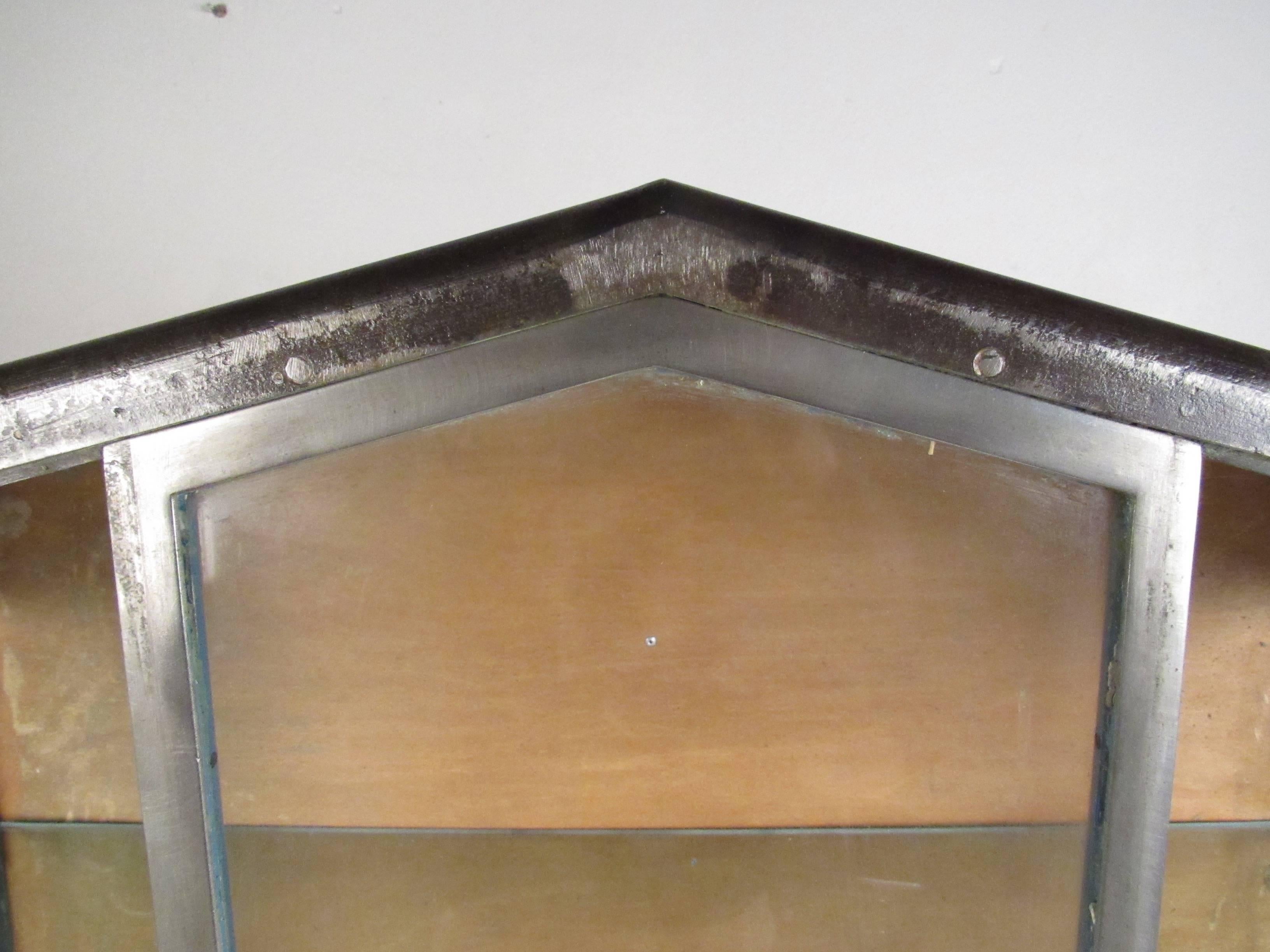 Industrial Metal Display Case For Sale at 1stDibs | industrial display case