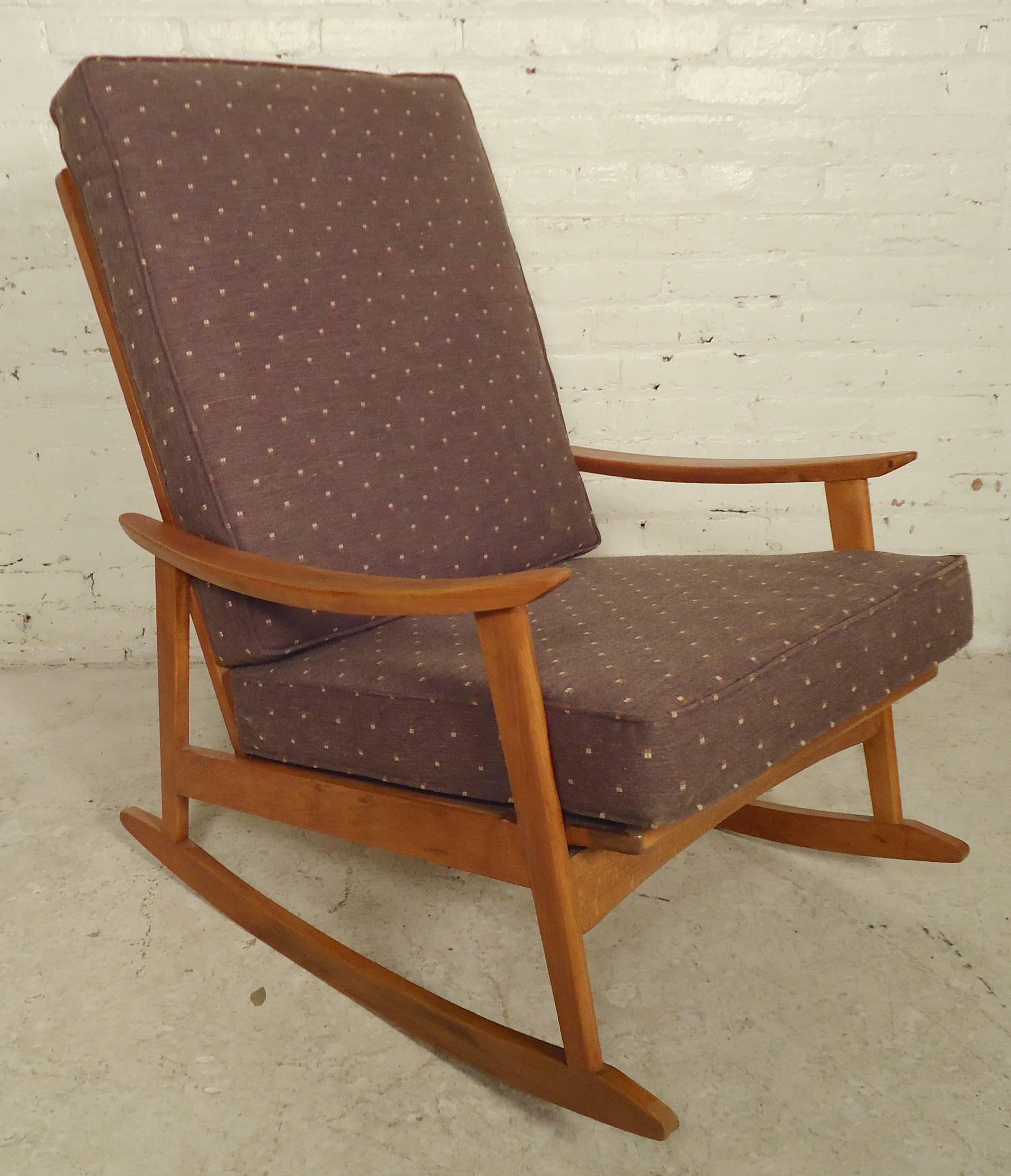 Mid-Century Modern Rocking Chair For Sale at 1stDibs | danish modern ...