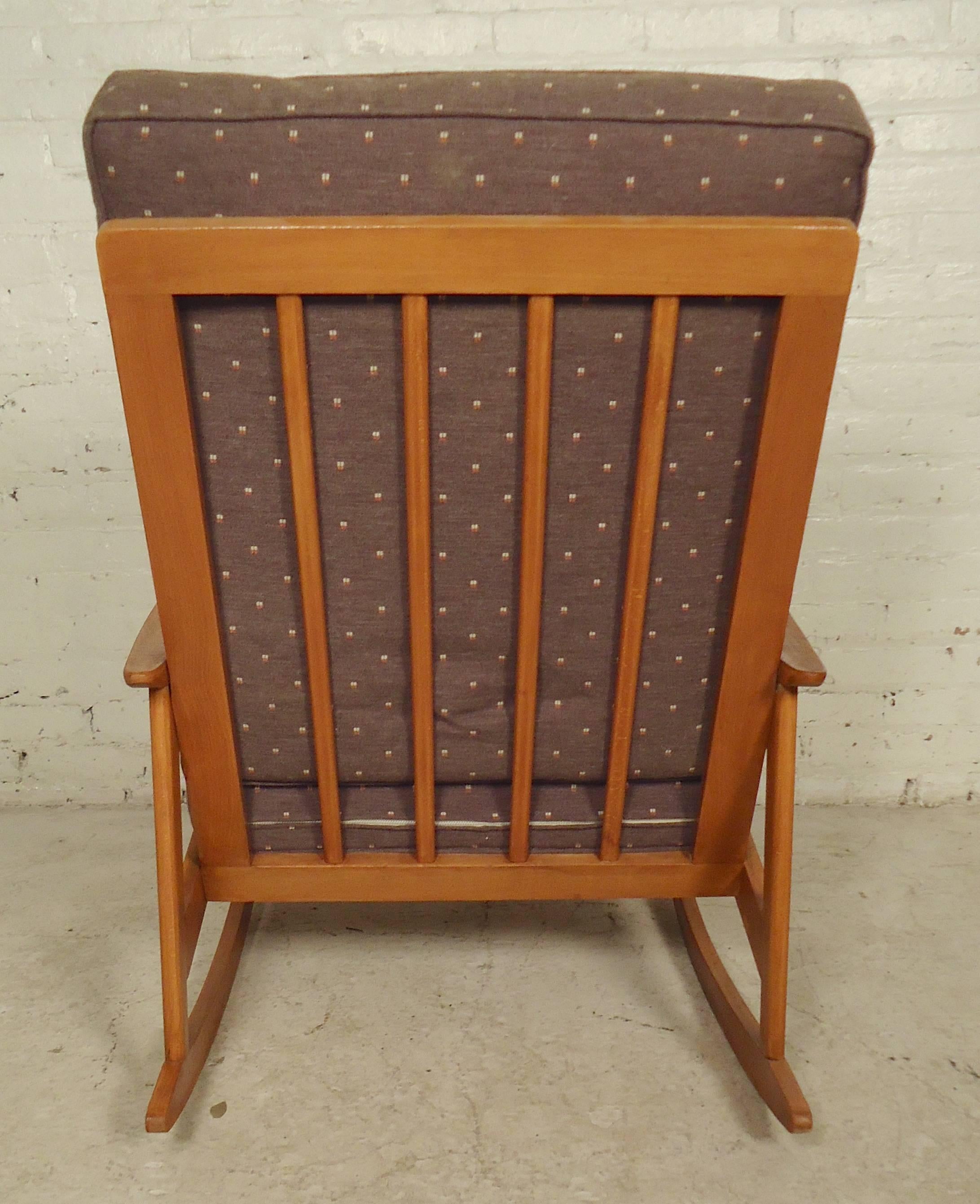Mid-Century Modern Rocking Chair For Sale at 1stDibs | danish modern ...