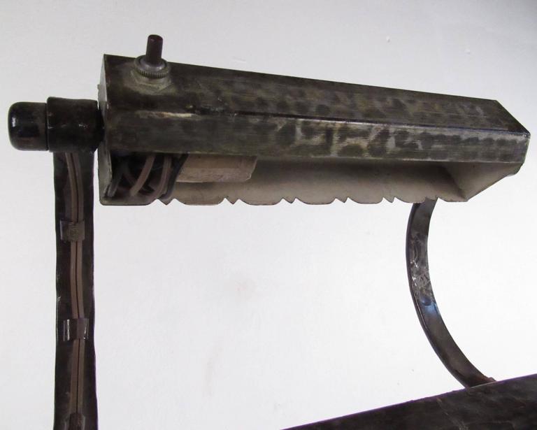 Vintage Cast Iron Podium with Lectern or Host Stand For Sale at 1stDibs