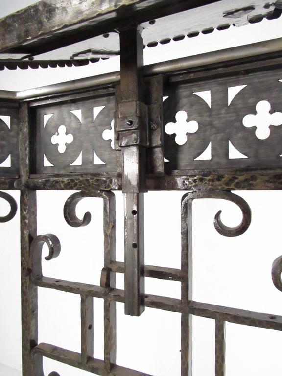 Vintage Cast Iron Podium with Lectern or Host Stand For Sale at 1stDibs