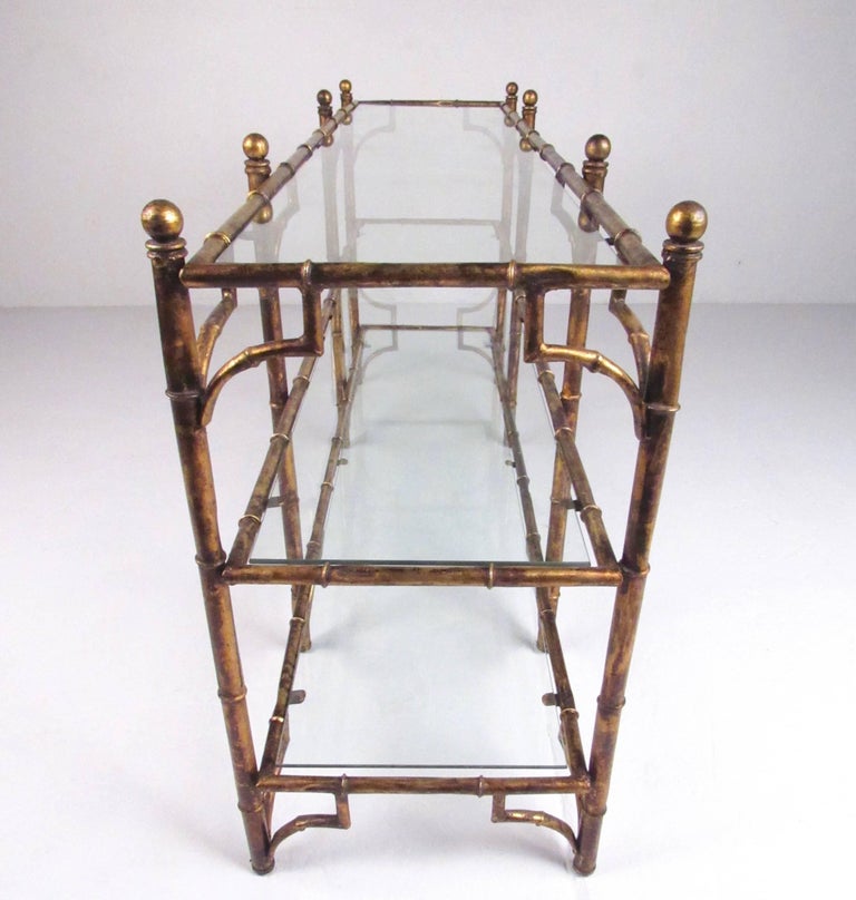 Contemporary Modern Decorator Style Display Table For Sale at 1stDibs