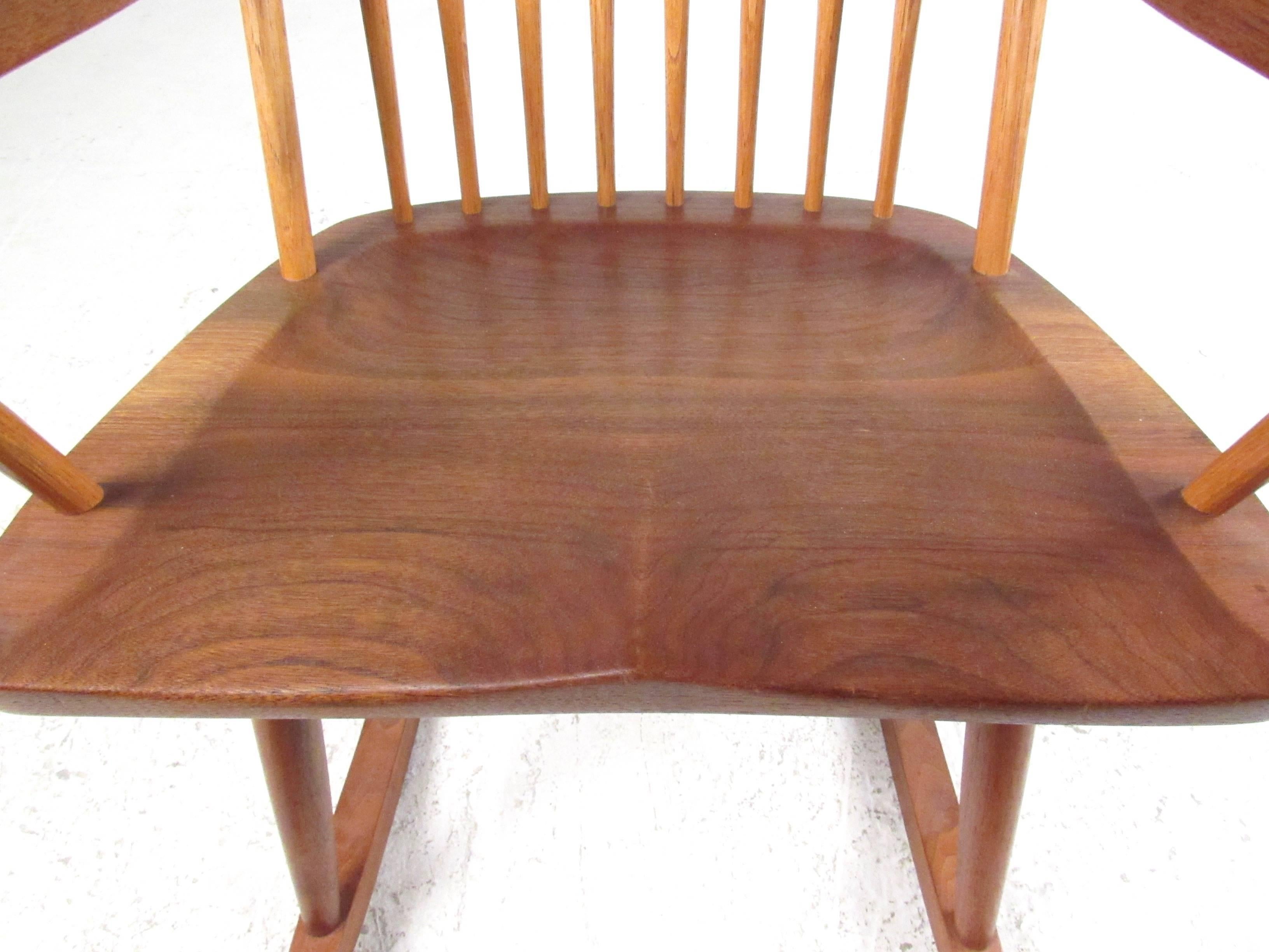 George Nakashima "New" Chair Rocker For Sale at 1stDibs | nakashima ...